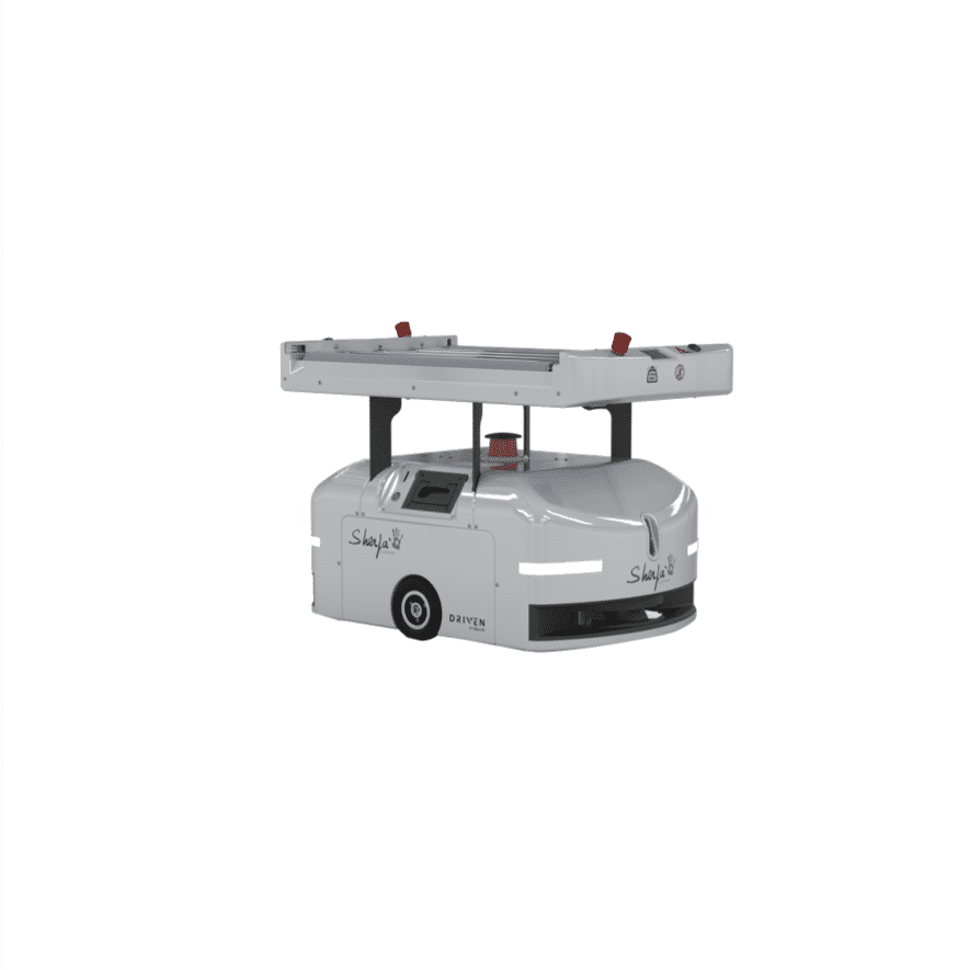 Automated pallet transfer with robots (AGV-AMR) | BALYO