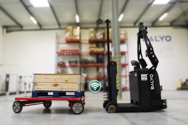 TUGGY, Robotic Tugger Truck, AGV/AMR | BALYO