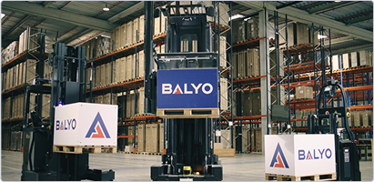 Autonome Gabelstapler und Roboter (AGV-AMR) von Balyo