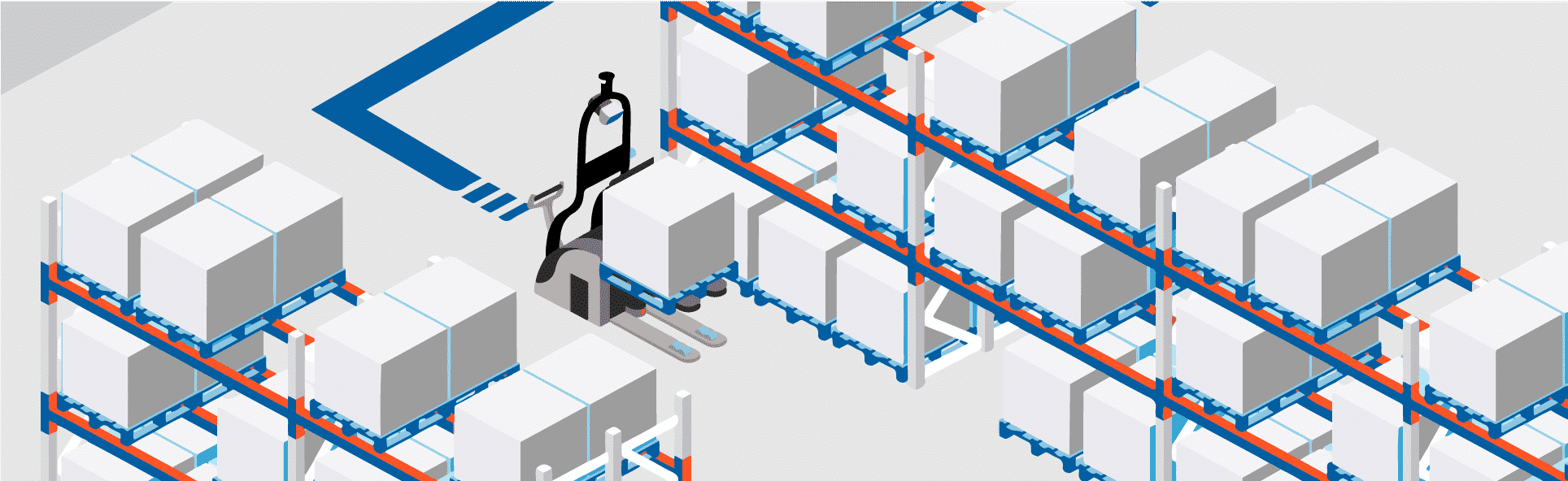 Automated pallet transfer with robots (AGV-AMR) | BALYO
